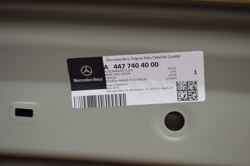 Original Mercedes w447 V Klasse Heckklappe Scheibe klappbar A4477404000 ...