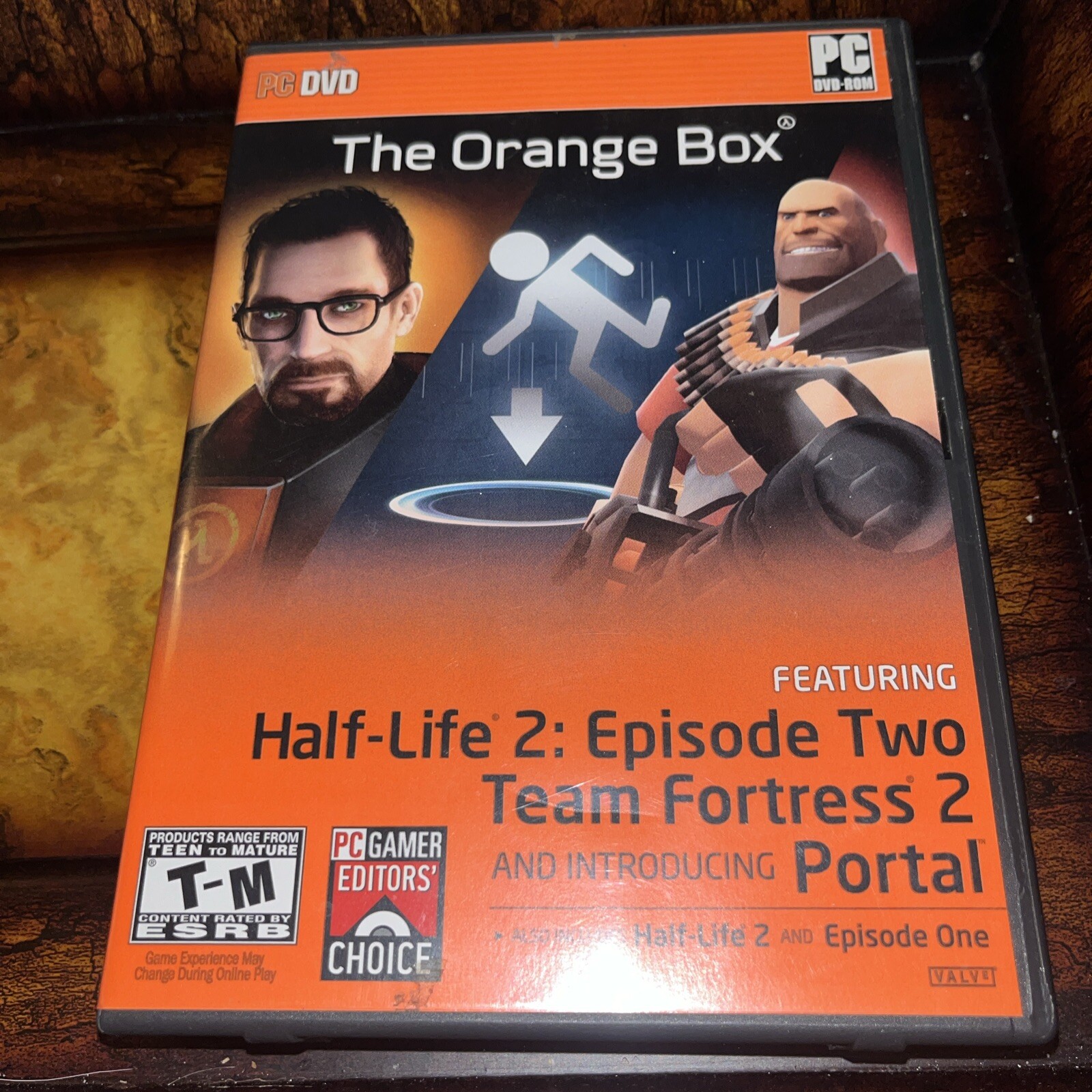 The Orange Box PC DVD Half Life Two Team Fortress 2 Portal Episode 1 ...