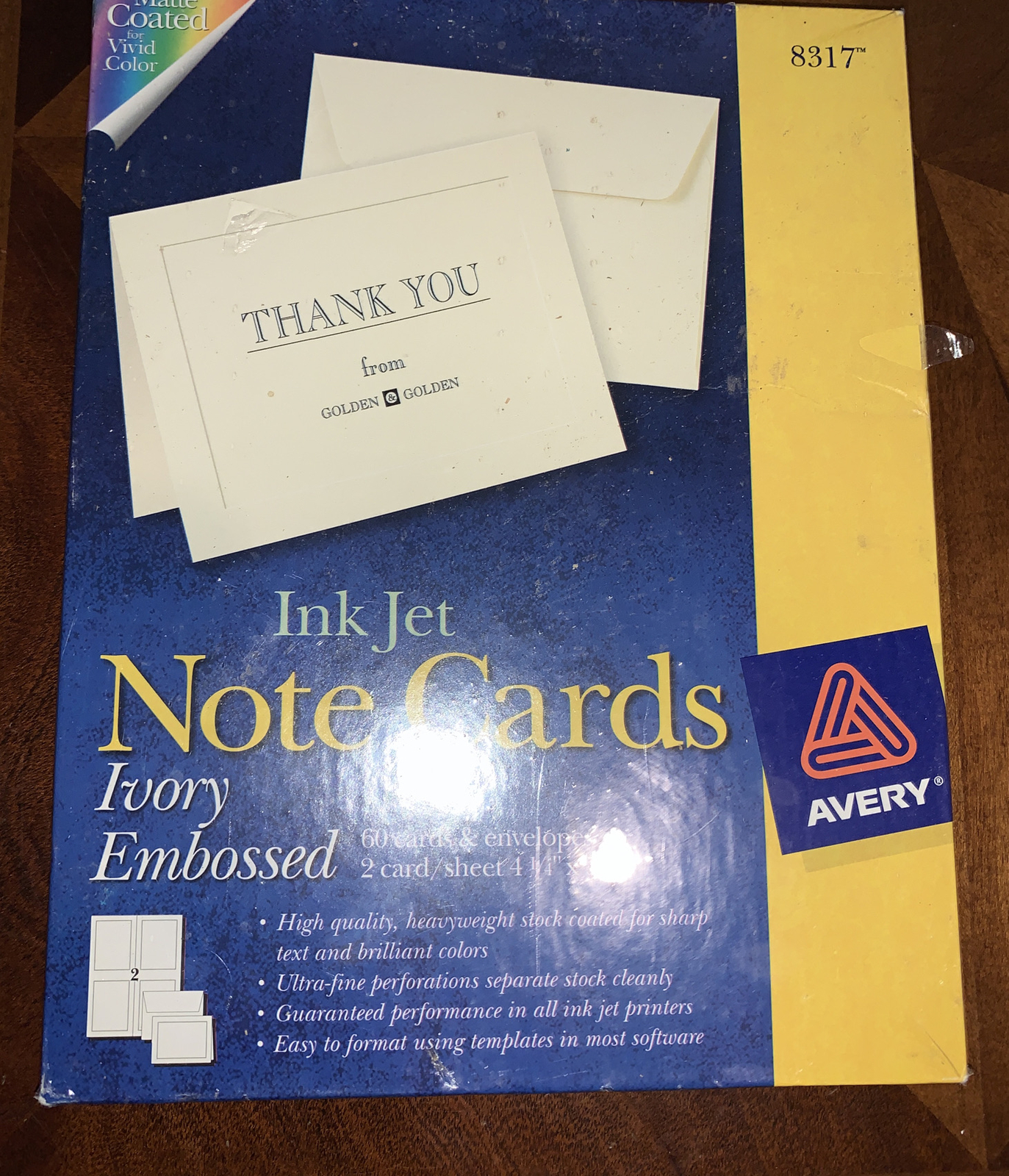 Avery 8317 Ink Jet Note Cards Sealed NEW | eBay