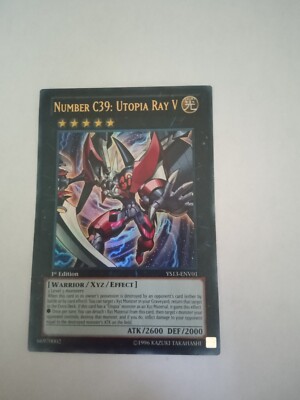 Yugioh Number C39: Utopia Ray V YS13-ENV01 Ultra Rare 1st Ed NM | eBay