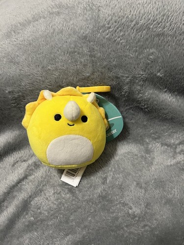 Squishmallow Clip Dino Triceratops Lancaster | eBay