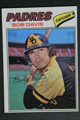 Bob Davis San Diego Padres Autographed 1977 Topps #78 Signed Card | eBay