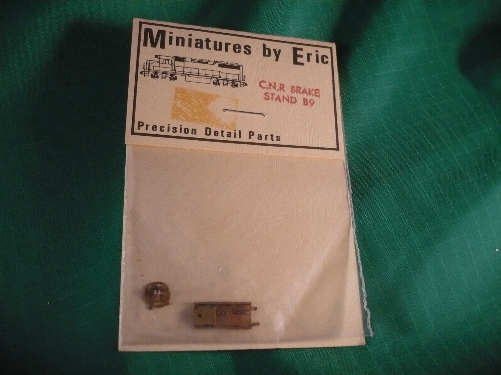 Miniatures by Eric HO #B9 CNR brake stand | eBay
