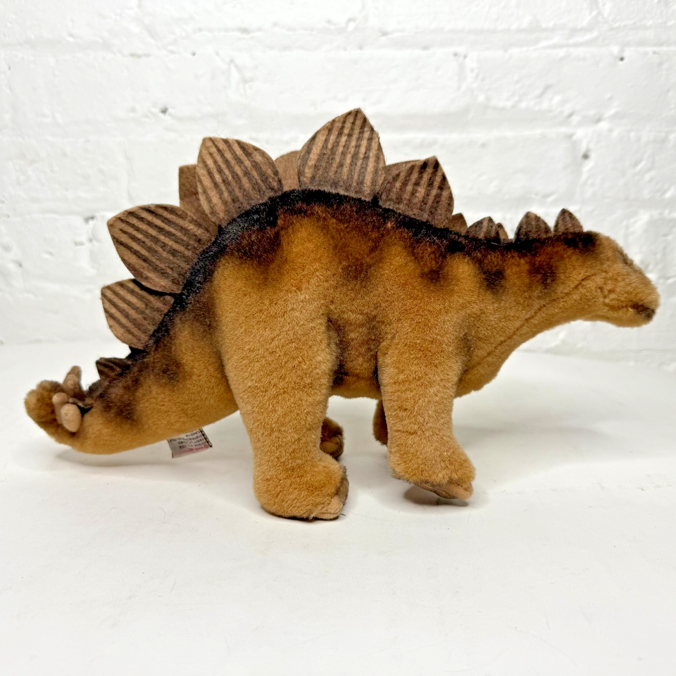 GUND Stegosaurus Dinosaur Plsuh Toy VTG 13" Stuffed Animal Stuffy | eBay