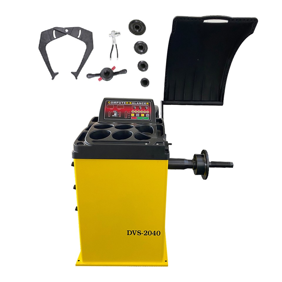 39.5" Maximum Wheel Diameter Heavy Duty Wheel Balancer Tire Balancer ...