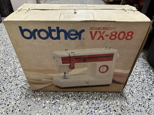 VINTAGE Brother VX-808 Free Arm Sewing Maching NEW OLD STOCK IN BOX! | eBay