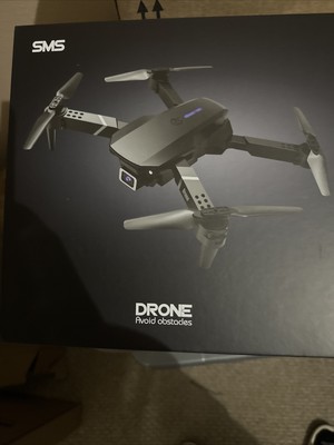 Myshle SMS Drone, Foldable Drones with 4K HD Camera Avoid Obstacles | eBay