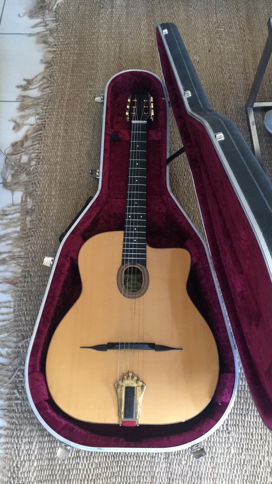 selmer copy gypsy jazz guitar french luthier - Pierre fontaine ...