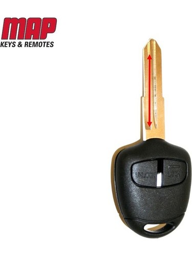 MAP Shell & Key Replacement 2 Button Left Hand Cut Key Blade (KF375) | eBay