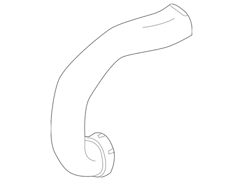 Mercedes Benz Genuine GL550 GL450 2013-2015 Right Intake Hose ...