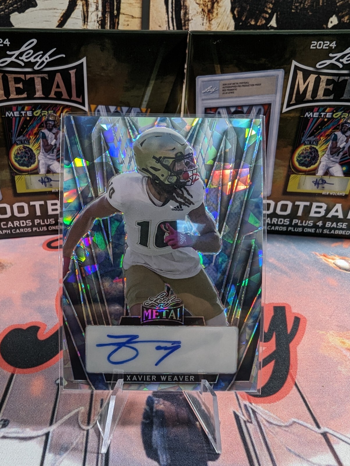 Xavier Weaver 2024 Leaf Metal #109 Crystal Sky /1 Price Guide - Sports ...
