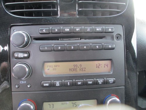 08-13 CORVETTE AM-FM-STEREO-CD PLAYER (OPT US8),CD AND RADIO OE ...
