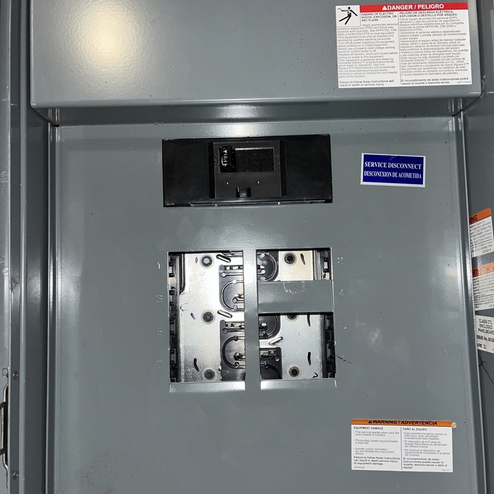 Square D by Schneider Electric Meter Main SC816F200PS Homeline 200 Amp ...