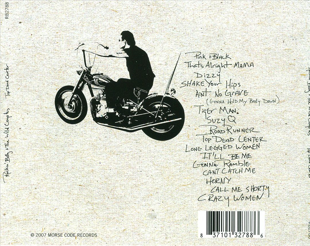ROCKIN' BILLY & THE WILD COYOTES TOP DEAD CENTER NEW CD 837101327886| eBay