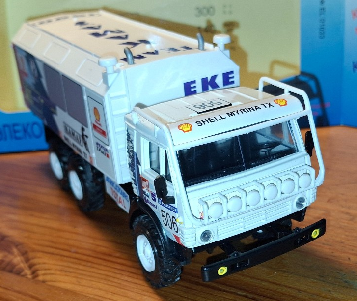 KAMAZ 4310 PARIS DAKAR RALLY 1990 MASTER KAMAZ TEAM 506 Elecon 1/43 ...
