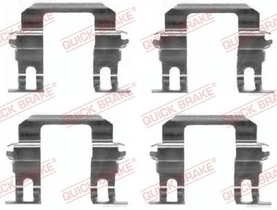 Zubehörsatz, disc brake pad QUICK BRAKE 109-1275 | eBay