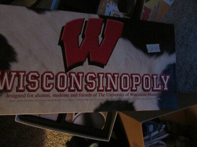 Wisconsinopoly College opoly University of Wisconsin Monopoly Board ...