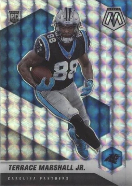 2021 Panini Mosaic - Rookies Mosaic Prizm #318 Terrace Marshall Jr ...