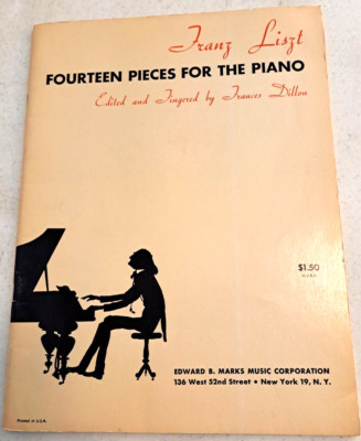 Franz Liszt Fourteen Pieces for the Piano Frances Dillon | eBay