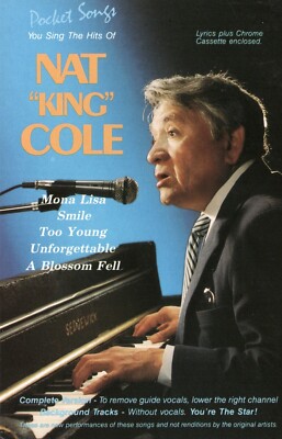 POCKET SONGS YOU SING NAT KING COLE CASSETTE KARAOKE WITH LYRICS! PS ...