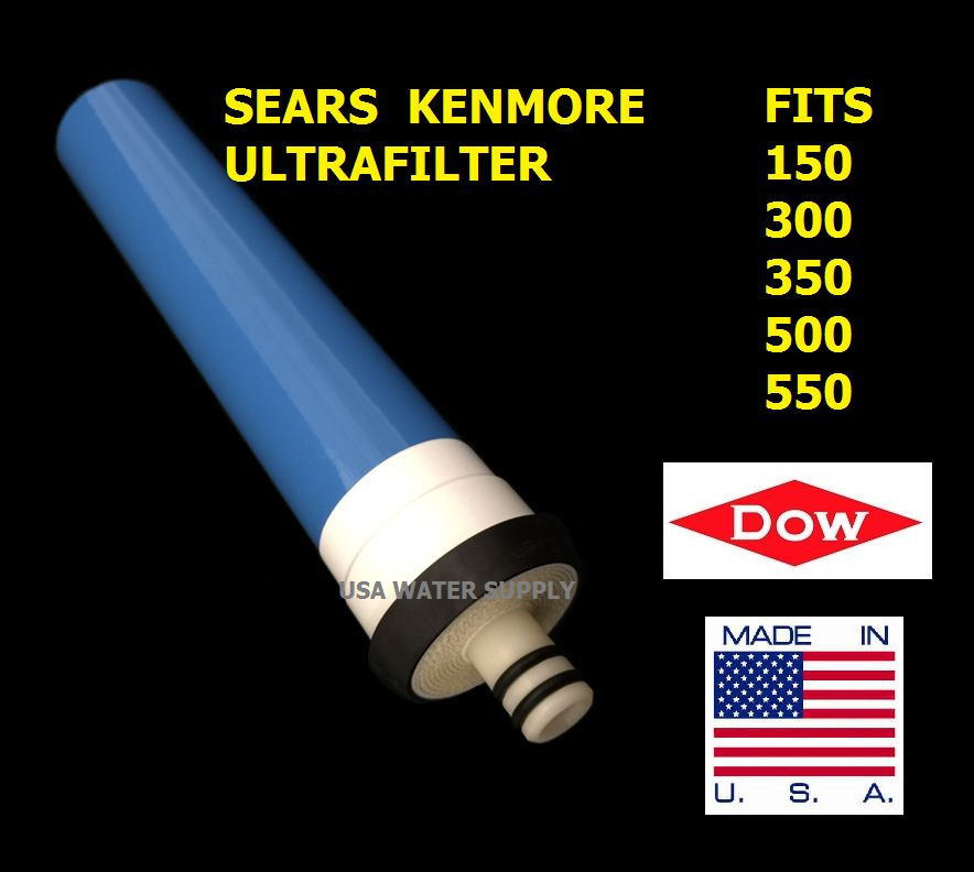 Sear Whirlpool Kenmore Reverse Osmosis Membrane RO Filter Set WHER12 ...
