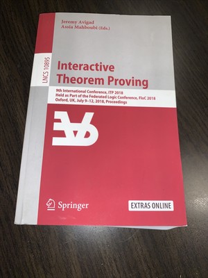 Interactive Theorem Proving 9th International Conference Itp 2018 ...