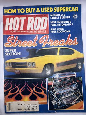 Hot Rod Magazine November 1980 Vintage Issue | eBay