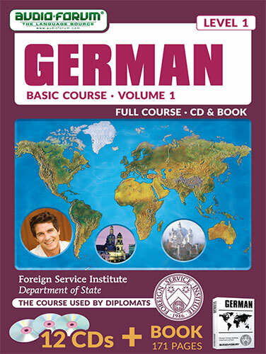 FSI: Basic German 1 (12 CDs/Book) by Foreign Service Institute / Audio Forum | eBay