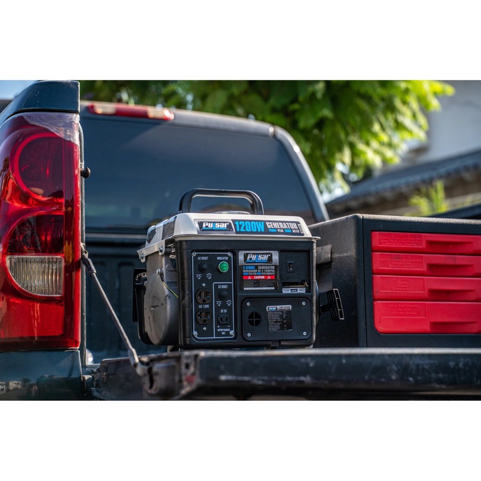 1200 Watt Portable Low Noise Gas Powered Inverter Generator– Ships from ...