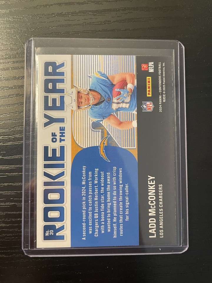 2024 Panini Contenders Ladd Monkey Rookie Of The Year Hobby Insert ...