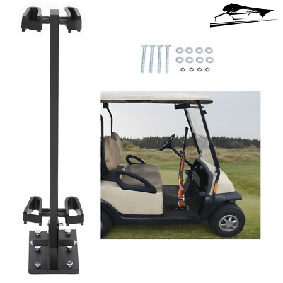 Golf Cart Floor Mount Gun Rack Stand Up Quick Release For Club Car EZGO ...