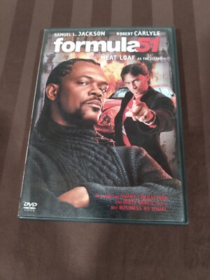 Formula 51 DVD 2003 Samuel L Jackson Robert Carlyle Meat Loaf ...
