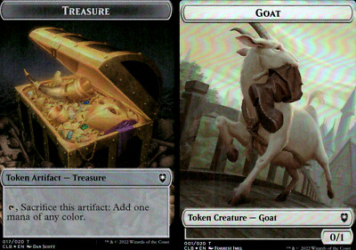 Magic the Gathering -MTG- Foil Treasure/Goat | eBay