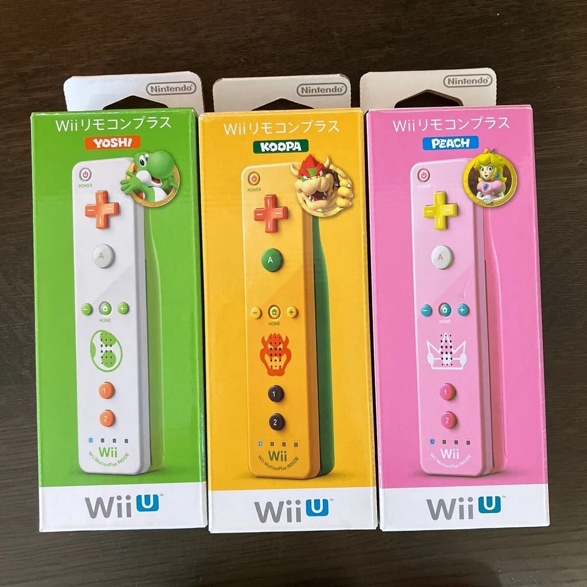 Nintendo Wii Remotes Motion Plus Mario Bowser Peach And, 54% OFF