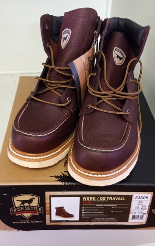 Red Wing Irish Setter 83605 Ashby Work Boot Mens Size 12 W2 - Brown | eBay