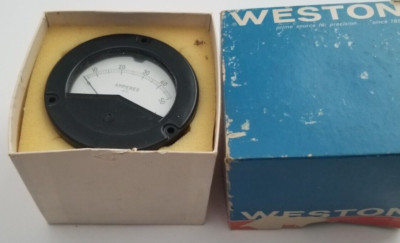 Weston 0-10 AC Amperes 2534 Panel Meter NOS | eBay