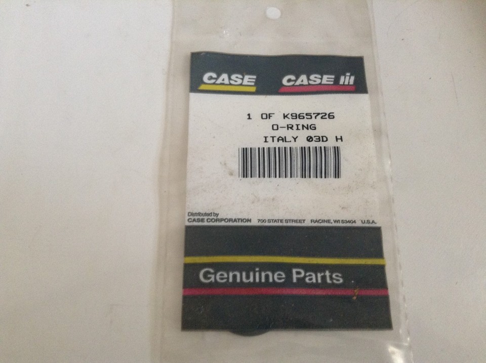 K965726 - A New Radiator Plug O-Ring For a Case 1490, 1494, 1594, 1690 ...