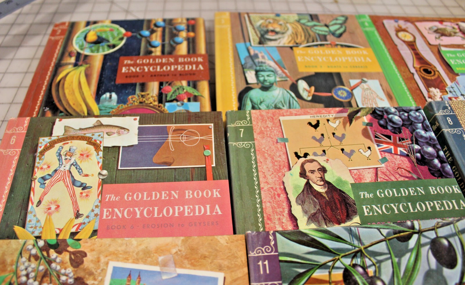 Golden Book Encyclopedia 1959 Vol 2-16 Set Vintage | eBay