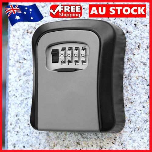 Wall Mounted Key Lock Box Dustproof Key Storage Security Lock for ...
