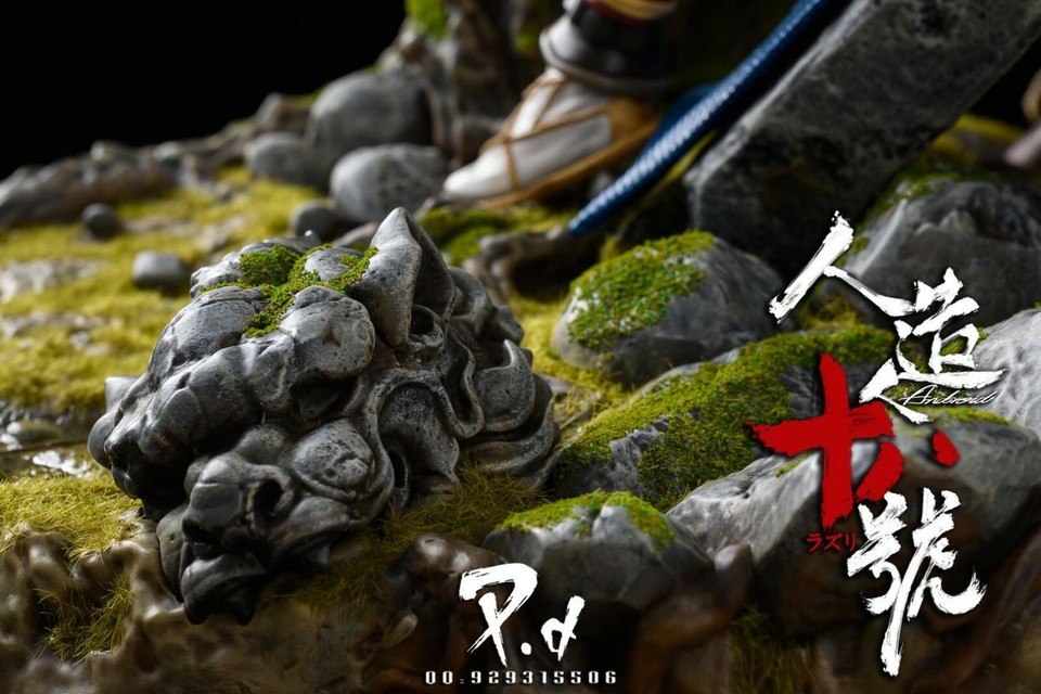 【In-Stock】 Dragon Ball Z Android 18 Samurai 1/4 GK Resin Statue P.D ...