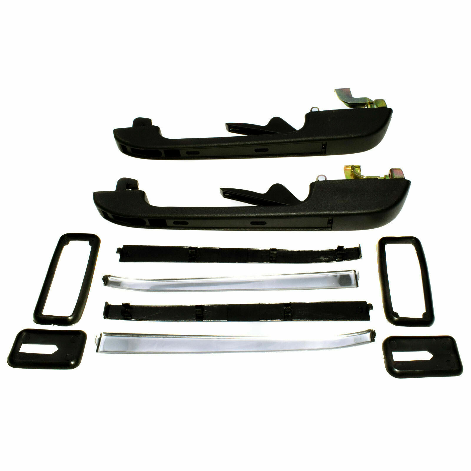 2Pcs Exterior Rear Left & Right Side Door Handle For VW Volkswagen Golf ...