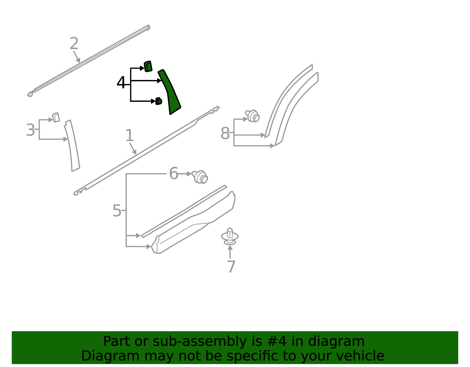 Subaru+Applique+63563SJ050+NOS+OEM+Genuine for sale online | eBay