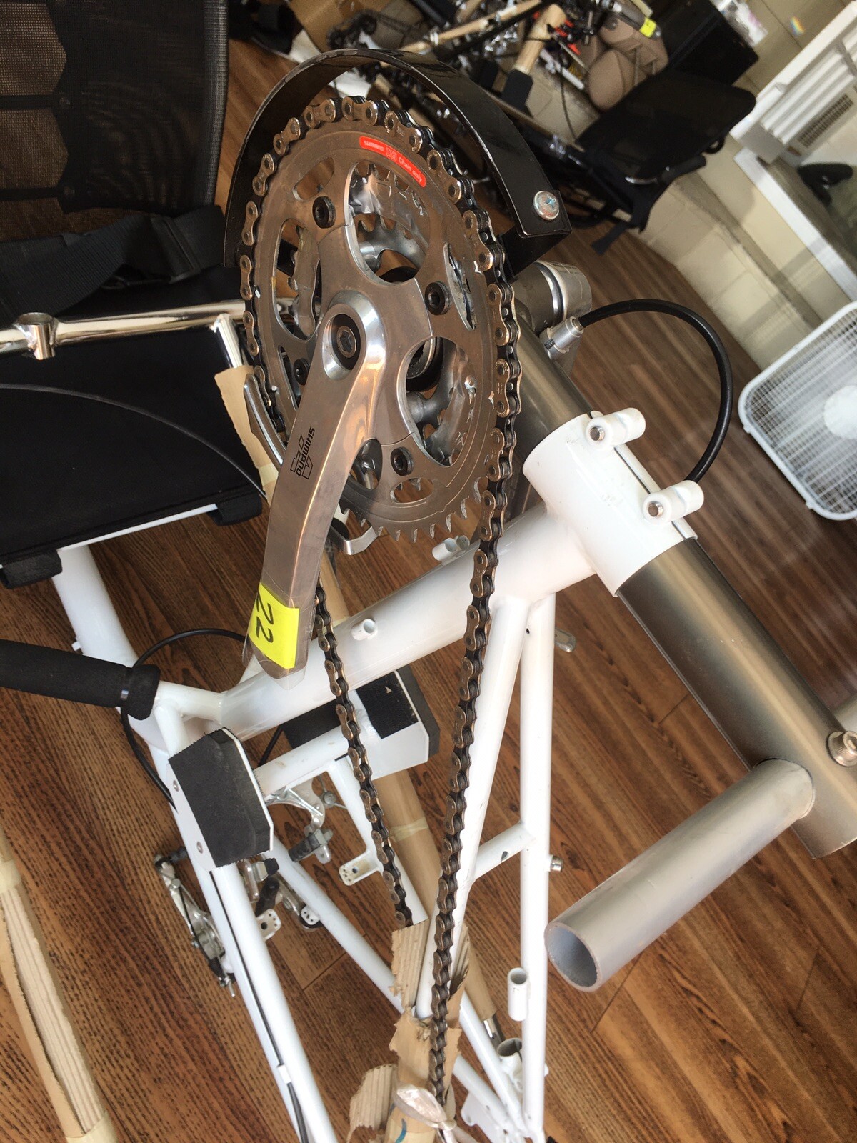 Lightning Cycle Dynamics Hand Cycle Frame Set (incompleate) | eBay