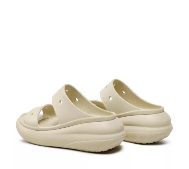 New Crocs Classic Crush Sandal Bone 207670-2Y2 High Heel - LIMITED ...
