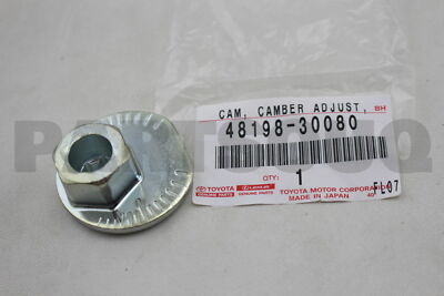 4819830080 Genuine Toyota CAM, CAMBER ADJUST, NO.2 48198-30080 | eBay