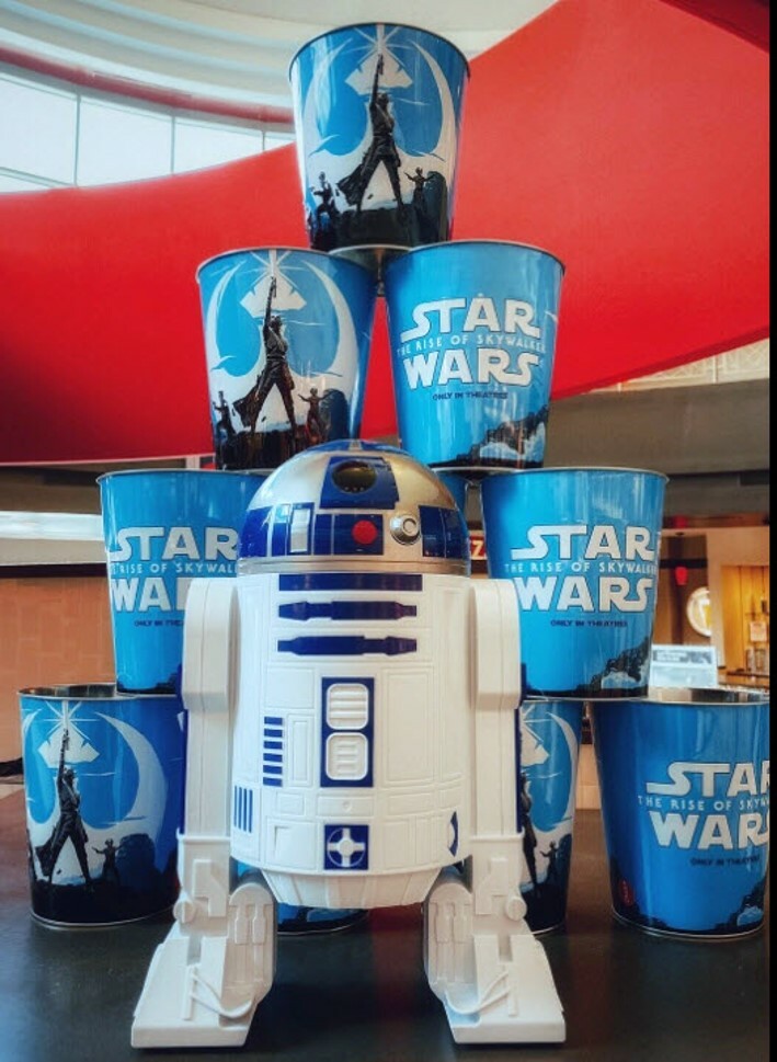 Disney Star Wars R2-D2 Popcorn Bucket Sipper LIMITED EDITION AMC ...