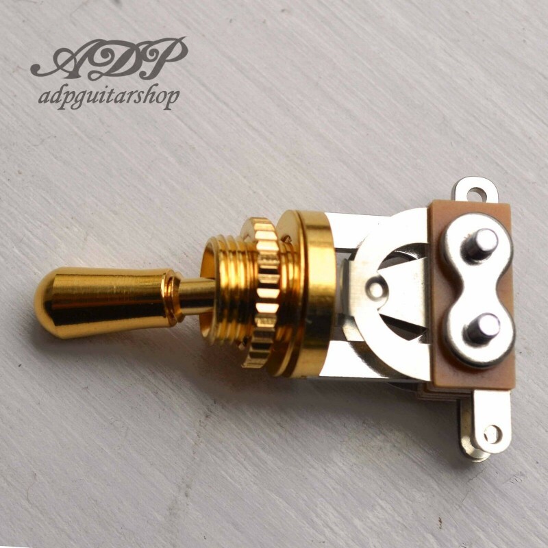 Switch Selector 3 Ways Toggle Style Switchcraft Japan Gold Knob Gold | eBay