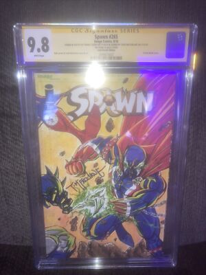 Spawn 265 GOLD CGC 9.8 SS 2x Signed By Todd McFarlane & Franck Uzan! 1 Of A Kind | eBay