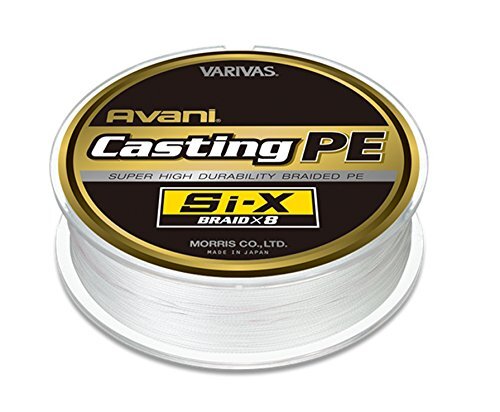MORRIS PE lines VARIVAS Abani Casting Si-X 400 meters 6 No. 92lb ...