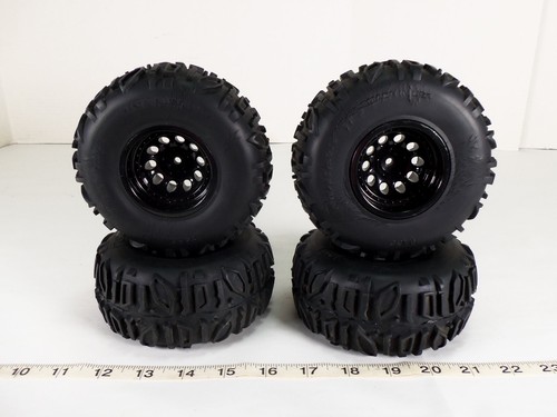 Set of 4 Panther T485 Tires with RPM Wheels for RC Truck Car Foam ...